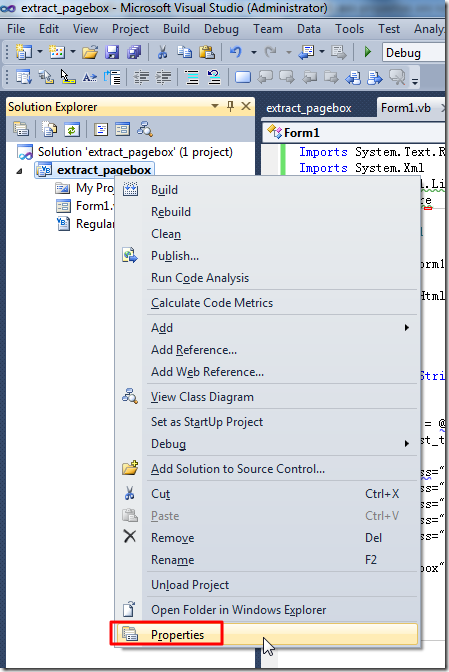 【已解决】VB.Net中出错：XML literals and XML axis properties are not available. Add reference to System ...