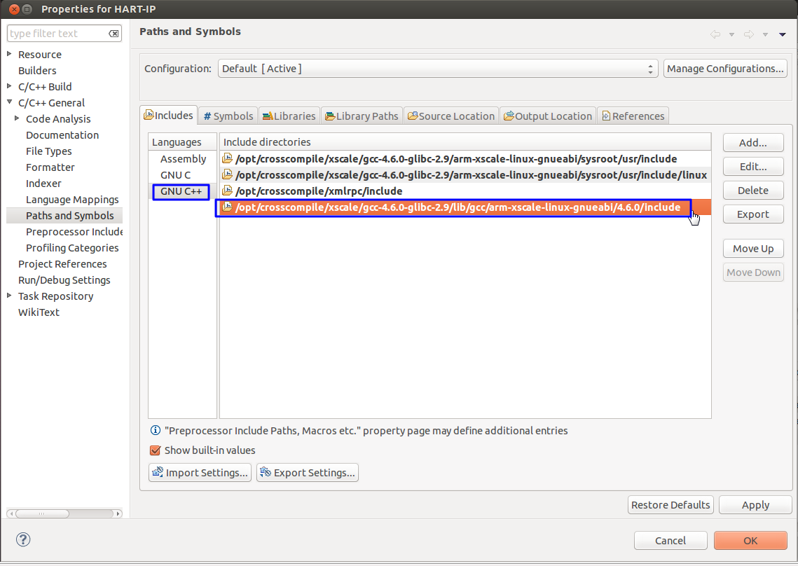 【已解决】Ubuntu下Eclipse中交叉编译一个C项目出错：Type ‘va_list’ could not be resolved – 在路上