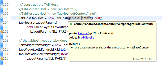 【已解决】Android中找不到getContext：The method getContext() is undefined for the type – 在路上