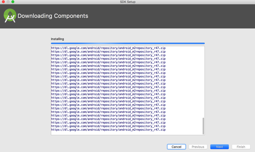 【已解决】Mac中Android Studio出错：The selected directories not a valid home for Android SDK – 在路上