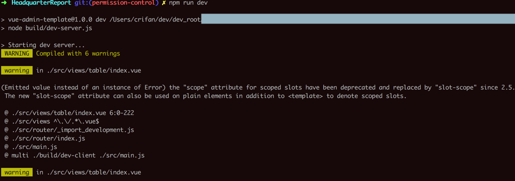 【已解决】Vue警告：the scope attribute for scoped slots have been deprecated and replaced by slot-scope ...