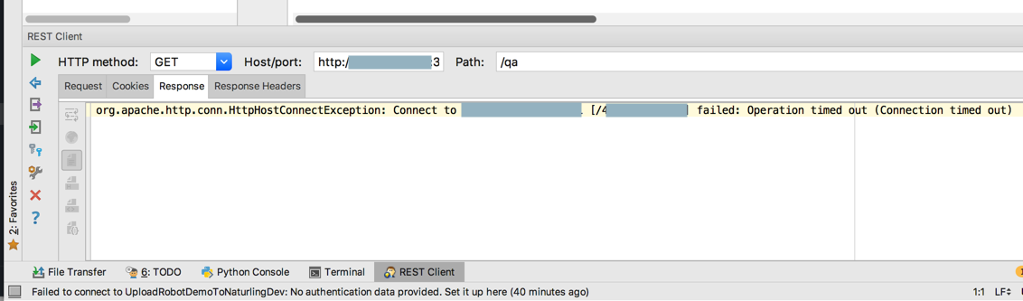 【已解决】gunicorn运行Flask的app但访问出错：org.apache.http.conn.HttpHostConnectException Connect to failed ...