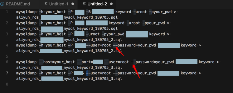 【已解决】mysqldump导出mysql中某个数据库的某个表始终出错:got Error 1045 Access Denied For User Rootip Using